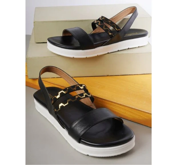 Elevate Your Style With These 5 Black Strap Sandals