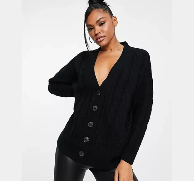 Stylish Black Knit Cardigans for Cozy Elegance
